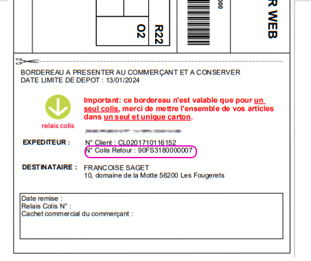 Réaliser un retour – Françoise Saget